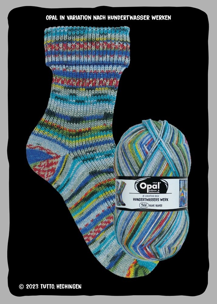 Opal nach Hundertwasser Edition 4-ply - Buy Today
